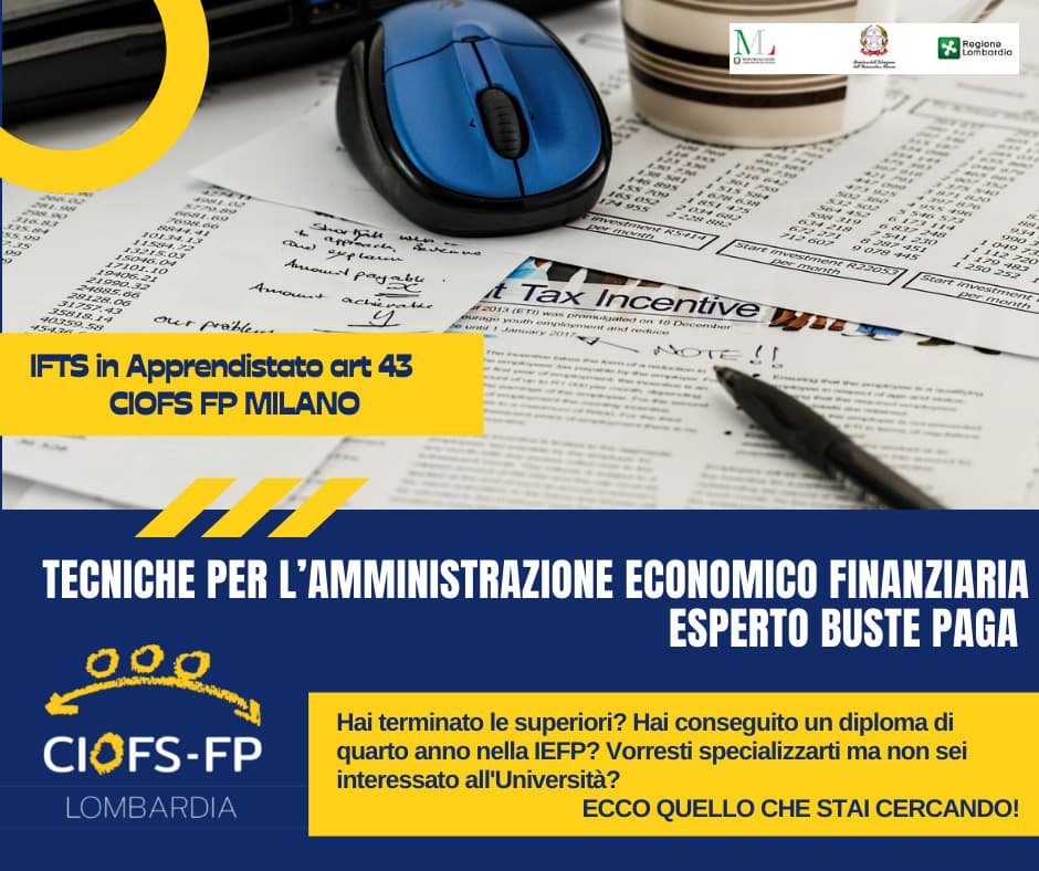Corsi IFTS: la formazione mirata per il lavoro - Ciofs FP Lombardia